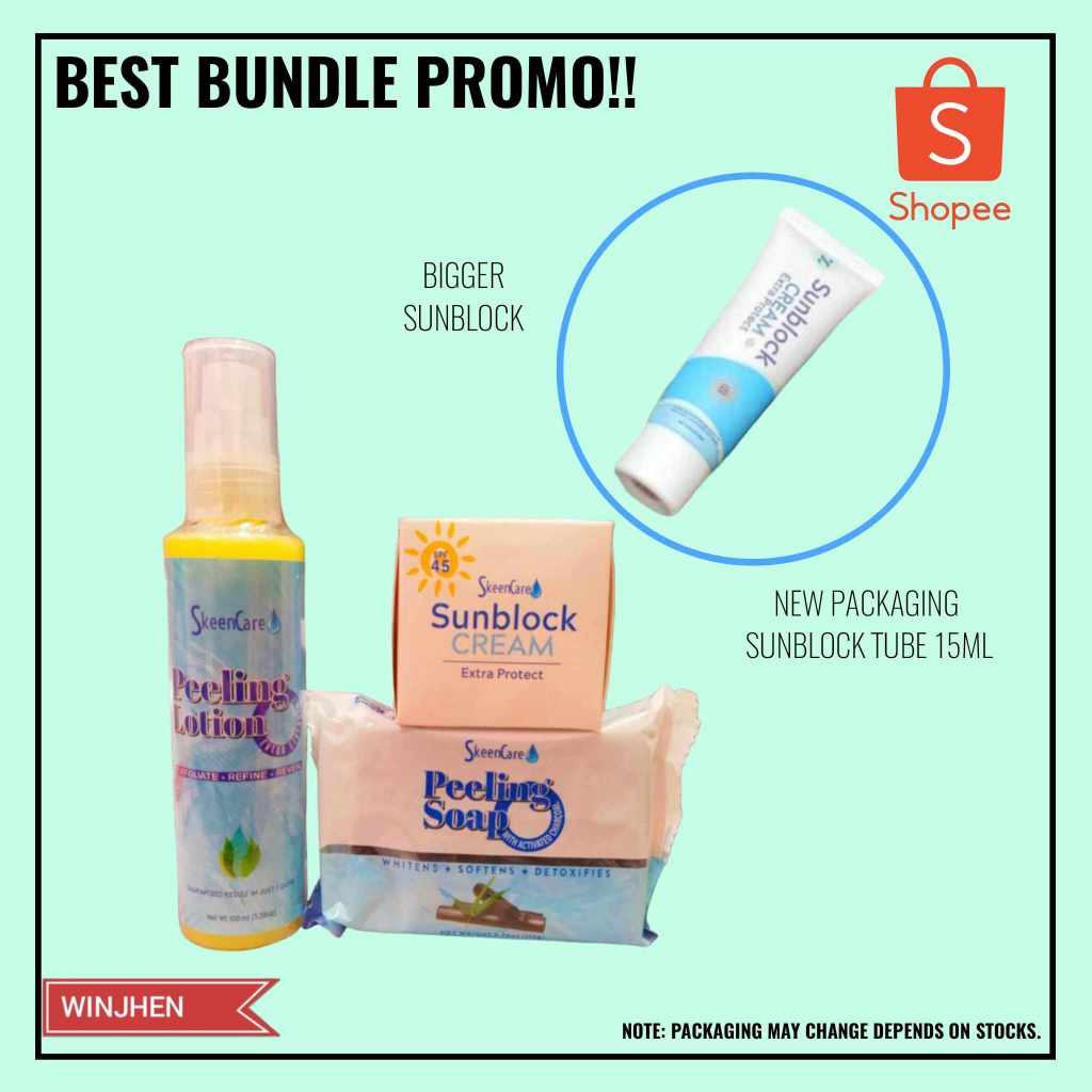 SKEENCARE YELLOW PEELING LOTION EXTRA STRENGTH 100ML TRIO SET | Shopee ...