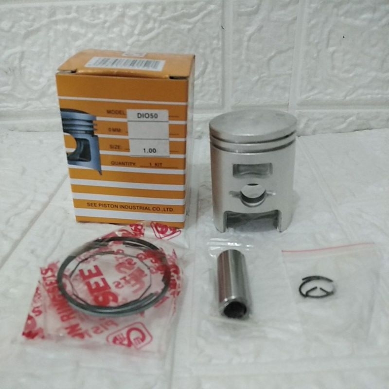 DIO 1 & 2 50cc - PISTON KIT ( SIZE: 40MM ) | Shopee Philippines