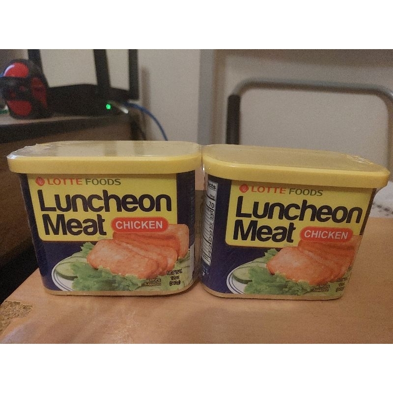 LOTTE AUTHENTIC CHICKEN Luncheon Meat 340g BUY 2 SAVE 15 PESOS | Shopee ...