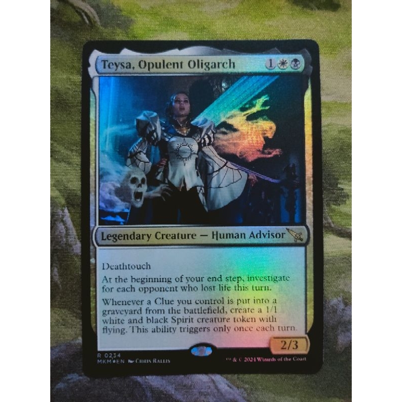 MTG - Teysa, Opulent Oligarch - MKM | Shopee Philippines