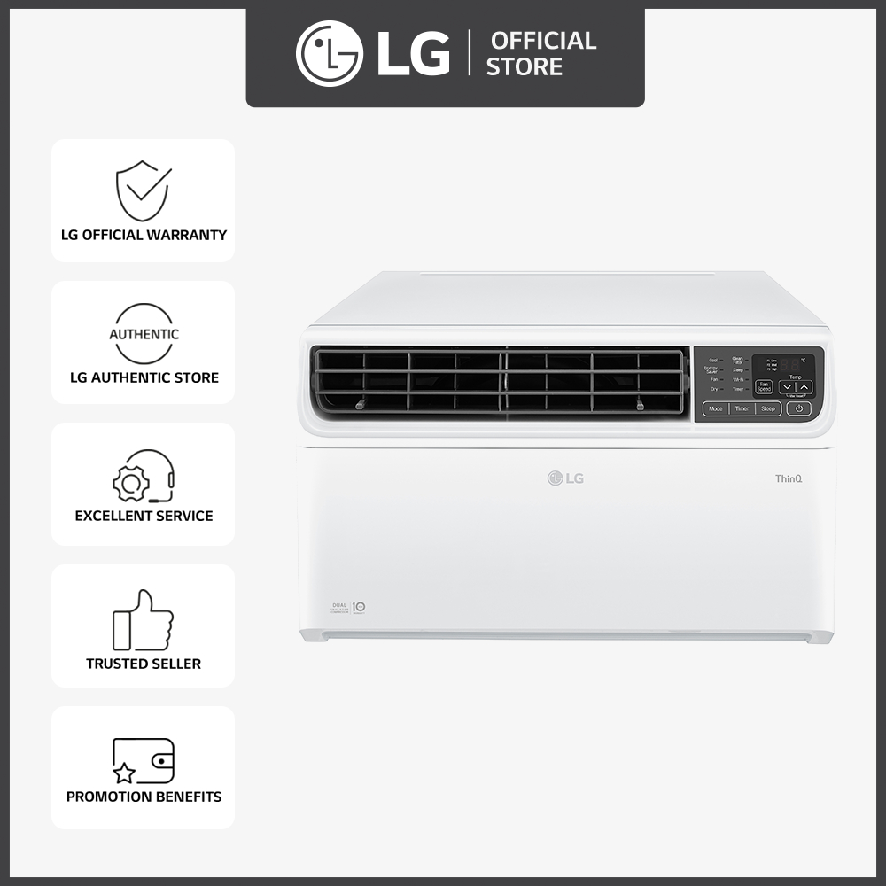 LG Window Type Aircon Dual Inverter 1.5HP LA150GC2 | Shopee Philippines
