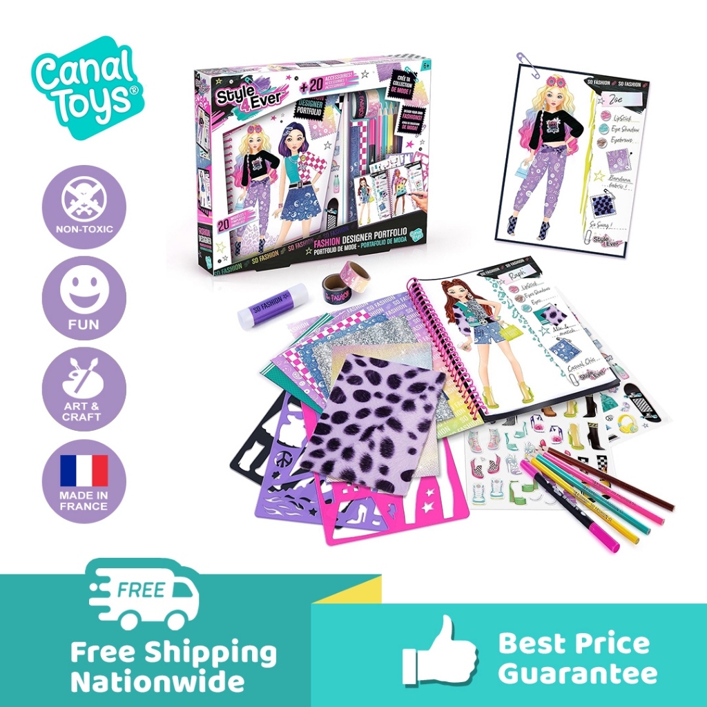 Canal Toys Style 4 Ever Fashion Designer Portfolio | Shopee Philippines