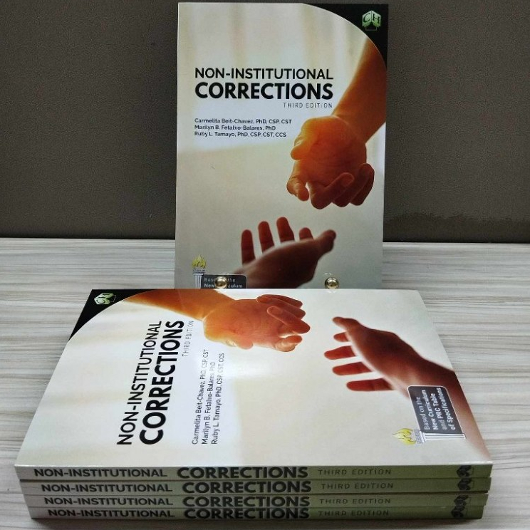 Non-Institutional Corrections 3rd Ed. [2024] | Shopee Philippines