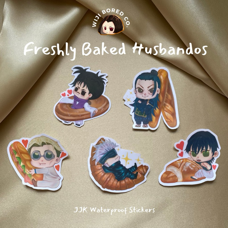 Jujustsu Kaisen JJK vinyl stickers, JJK laptop stickers, JJK cute ...