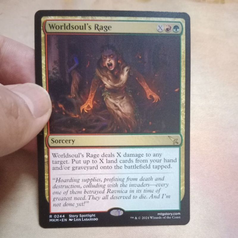 Worldsoul's Rage (Murders at Karlov Manor) | Shopee Philippines