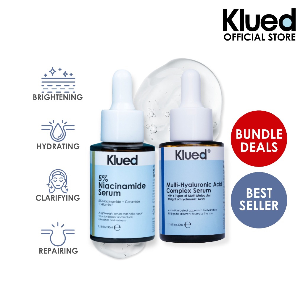 Klued [BUNDLE DEALS 8] Klued 5% Niacinamide Serum + Klued - Multi ...