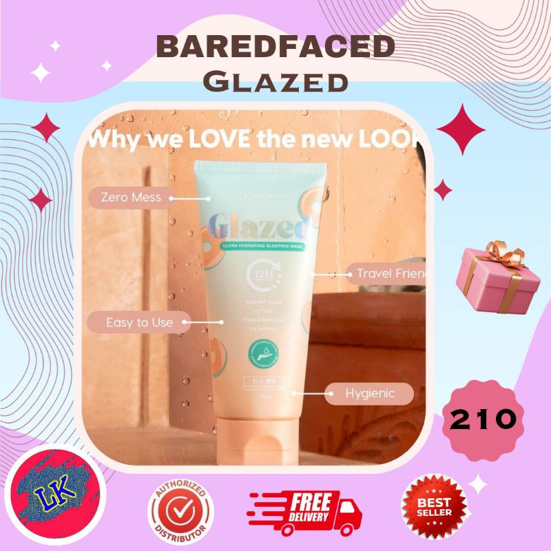 Barefaced Glazed mask | Shopee Philippines