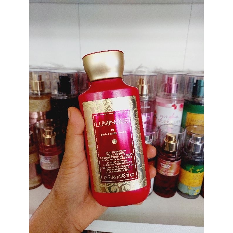 Luminous Body Lotion 236ml by Bath & body Works | Shopee Philippines