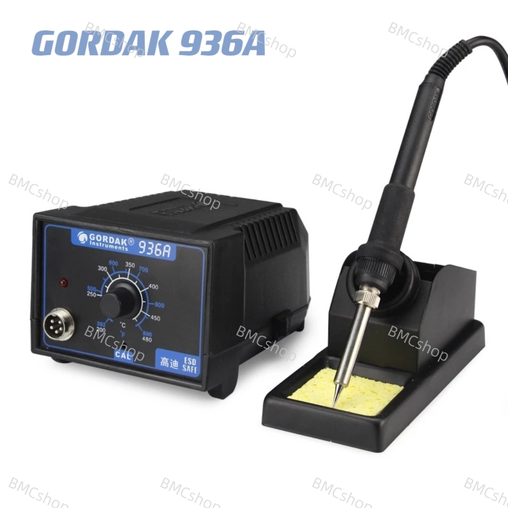 Gordak 936A soldering iron rework station phone and computer welding repair temperature ...