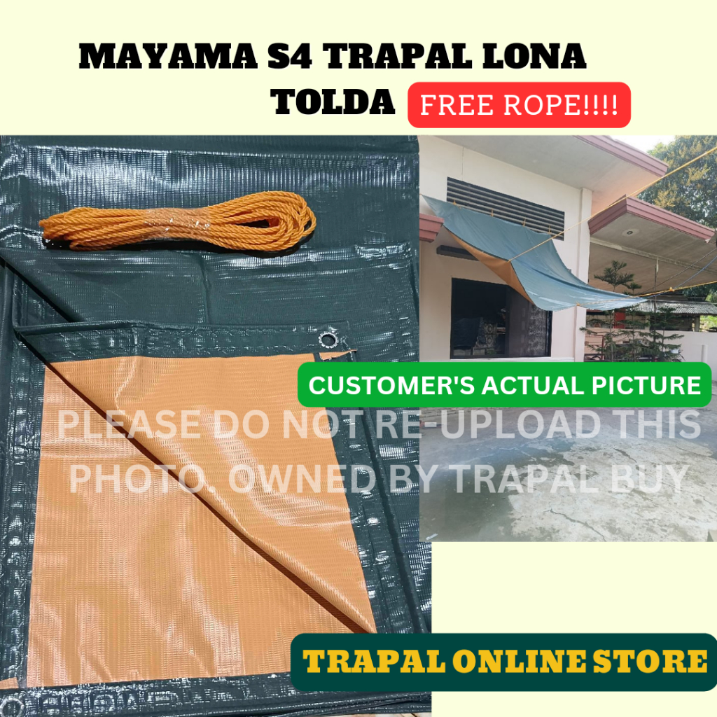 15ft x 20ft S400 MAYAMA TRAPAL LONA TARPAULIN | Shopee Philippines