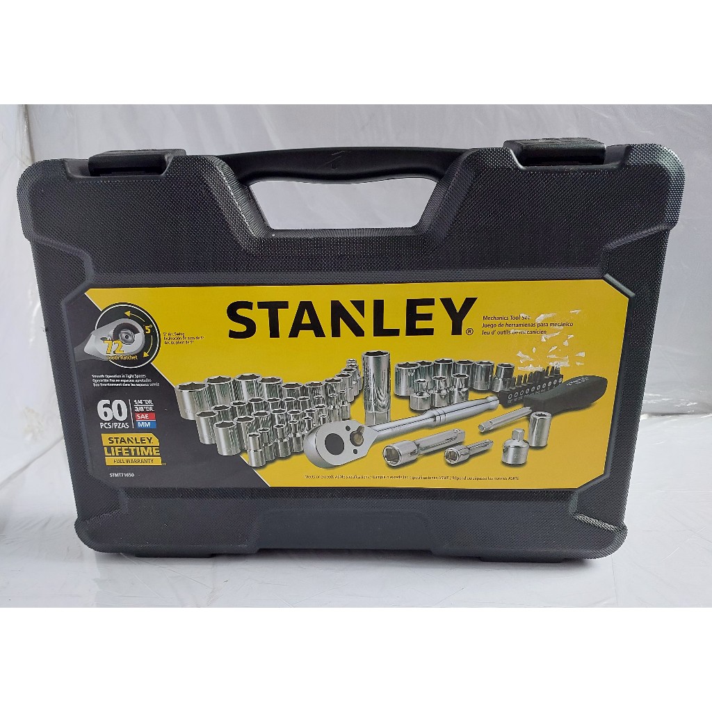 Stanley Mechanics Tool Set 60 Piece NewUSA | Shopee Philippines
