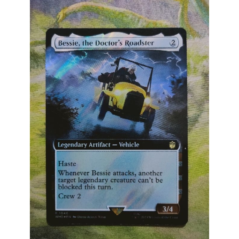MTG - Bessie, the Doctor's Roadster - SURGE FOIL - WHO | Shopee Philippines