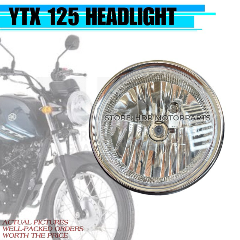 HDR YAMAHA YTX125 / YTX 125 HEADLIGHT / HEAD LAMP ( SET ) MOTORCYLE ...