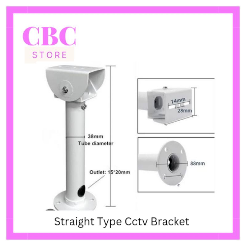 CCTV BRACKET FOR CCTV CAMERA ( STRAIGHT TYPE) | Shopee Philippines