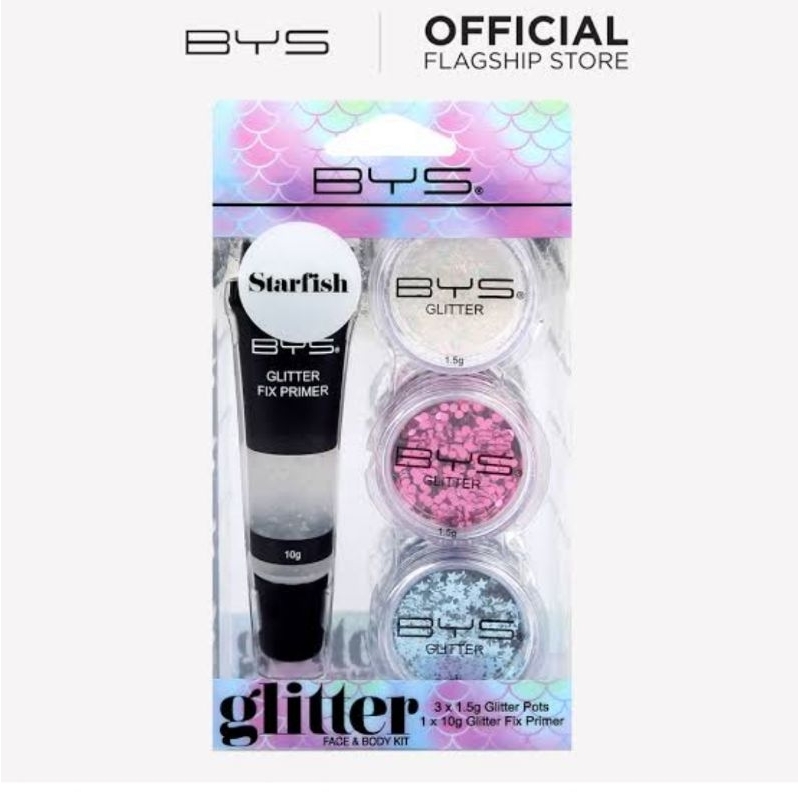 BYS glitter gel face and body kit | Shopee Philippines