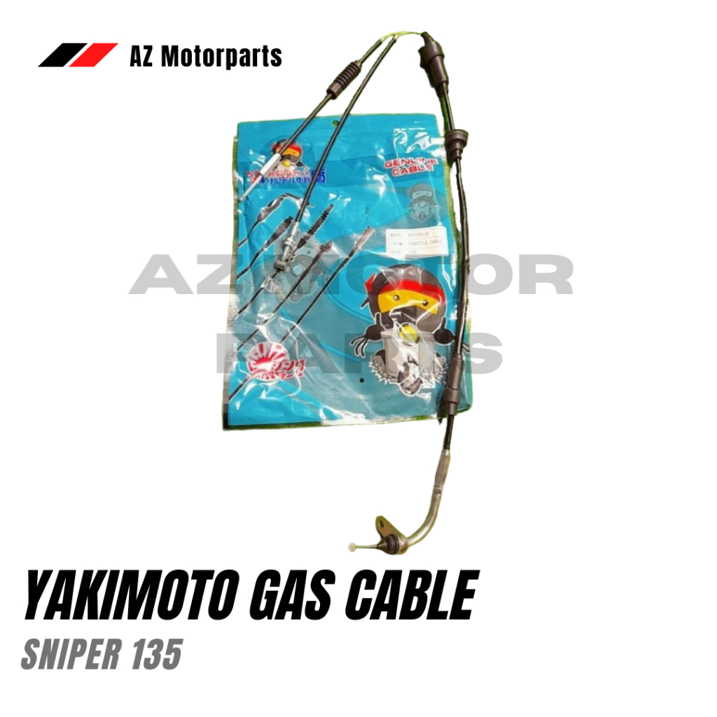 YAKIMOTO Gas Cable Sniper 135 | Shopee Philippines
