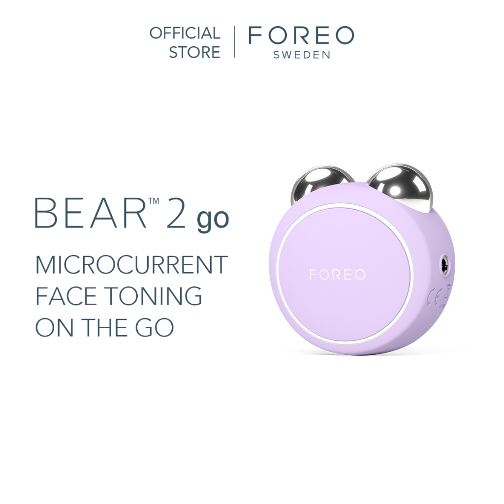 FOREO BEAR 2 go - Travel-friendly Toning Microcurrent Facial Device ...