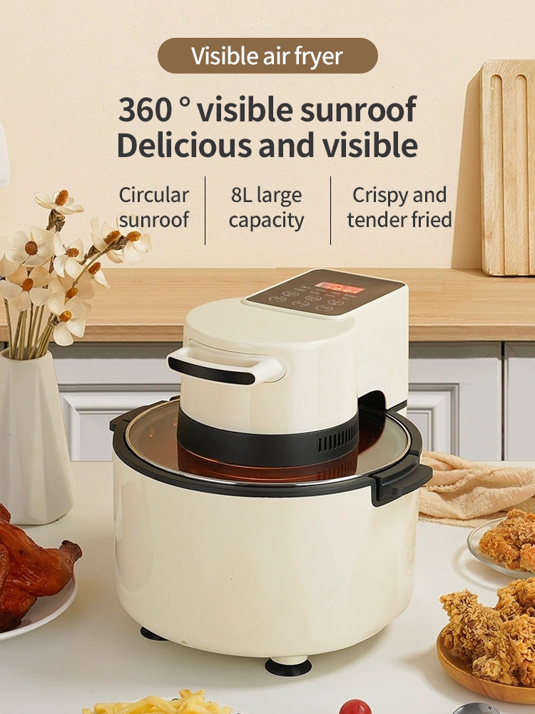 ICON Smart LCD Air Fryer 5L/8L Microwave Baking Oven Large Capacity ...