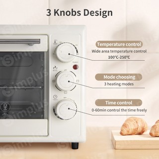 Simplus 30L Large Capacity Electric Oven 3 Knobs Design Bread Baking ...