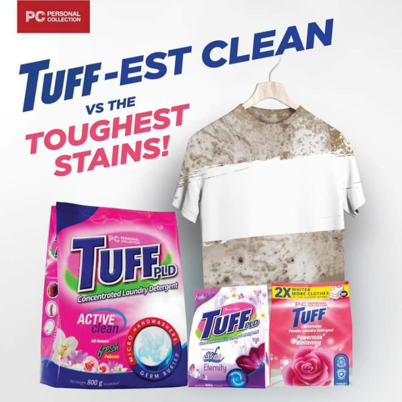 TUFF PLD Concentrated Laundry Detergent PC Collection | Shopee Philippines