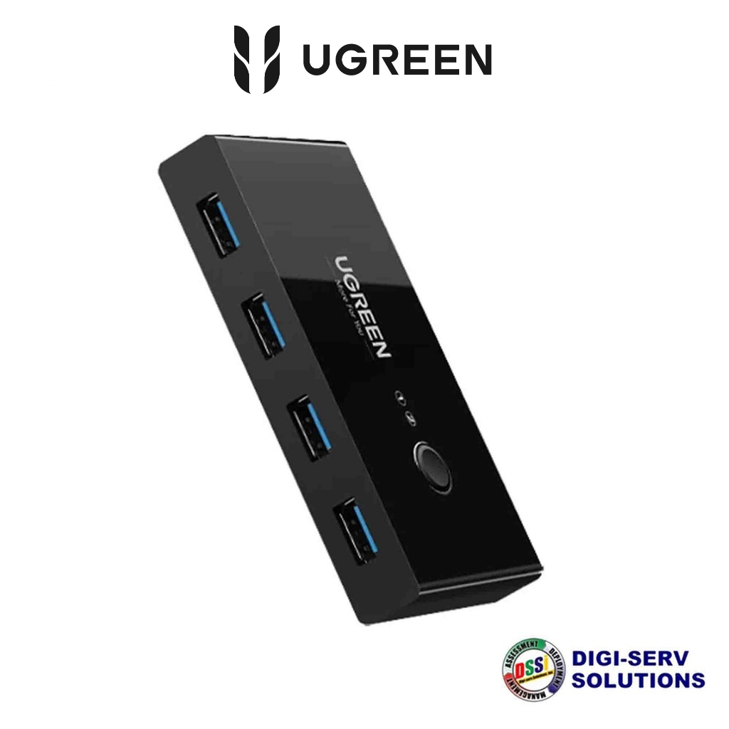 UGREEN 30767 2-in-4 Out USB 2.0 Sharing Switch Box | Shopee Philippines