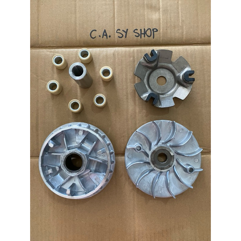 MOTORSTAR EASYRIDE 150N PULLEY DRIVE SET STOCK PARTS | Shopee Philippines