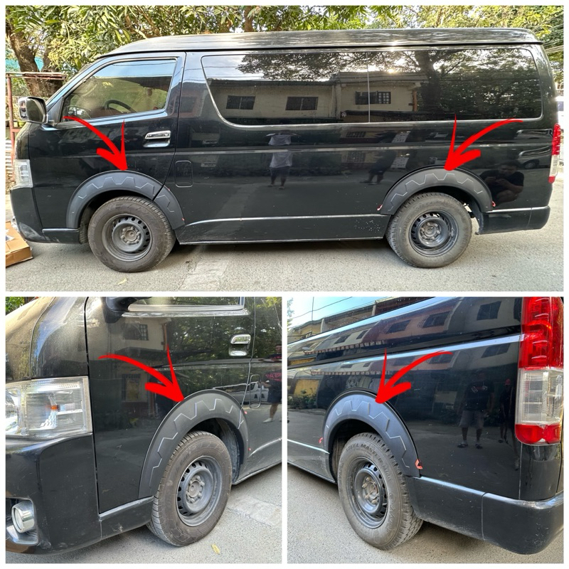 Toyota Hiace Commuter GL Grandia Decontent 2015 - 2025 Bushwacker ...