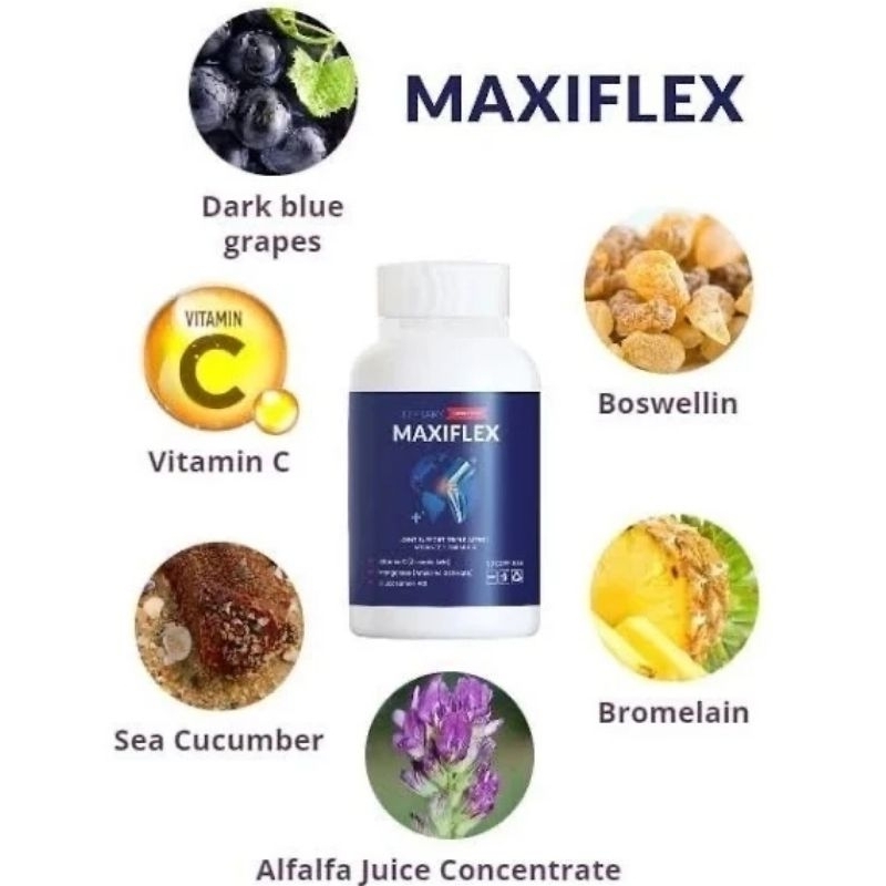 Maxiflex 30 Capsules Joint Support Supplement | Shopee Philippines