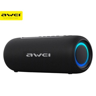 Awei KA8 TWS Bluetooth Outdoor Speaker 14W Dust-Resistant Deep Bass IPX5 Waterproof Support AUX ...