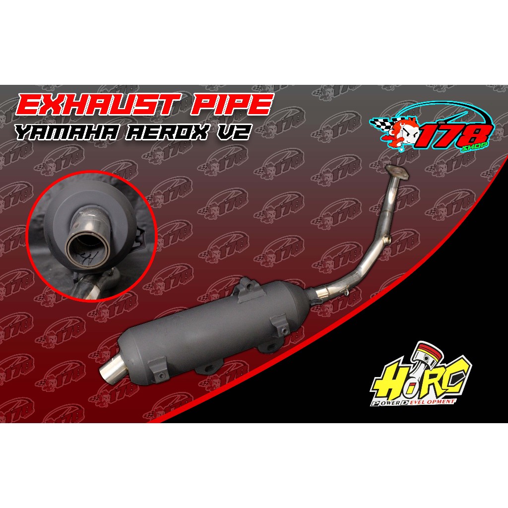 HIRC power pipe aerox/nmaxv2 | Shopee Philippines