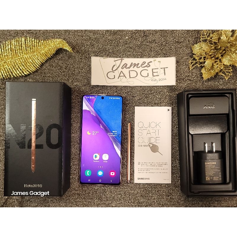 Samsung Galaxy Note20 5G SM-G981 Used/2nd Hand | Shopee Philippines