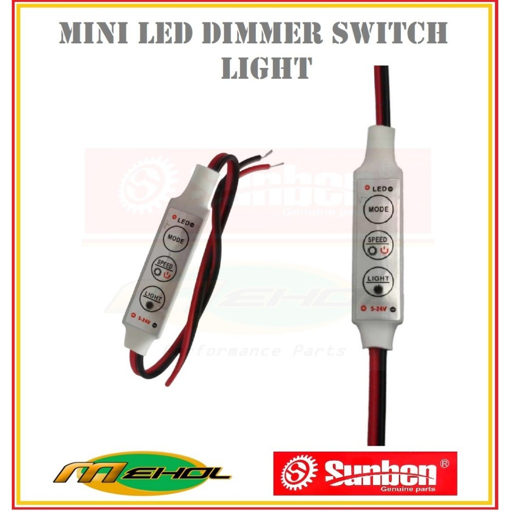 1 PC MINI LED DIMMER SWITCH LIGHT 5-24V | Shopee Philippines