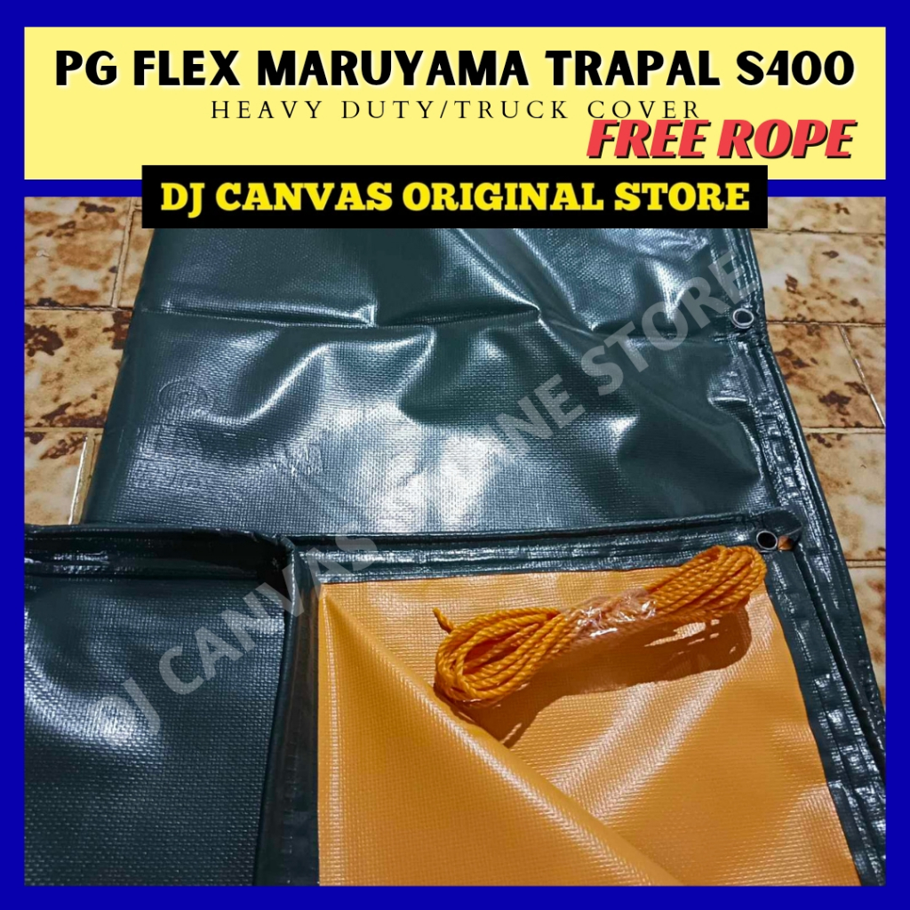 PG FLEX S400 MARUYAMA TOLDA LONA TRAPAL TARPAULIN WATERPROOF TRUCK ...