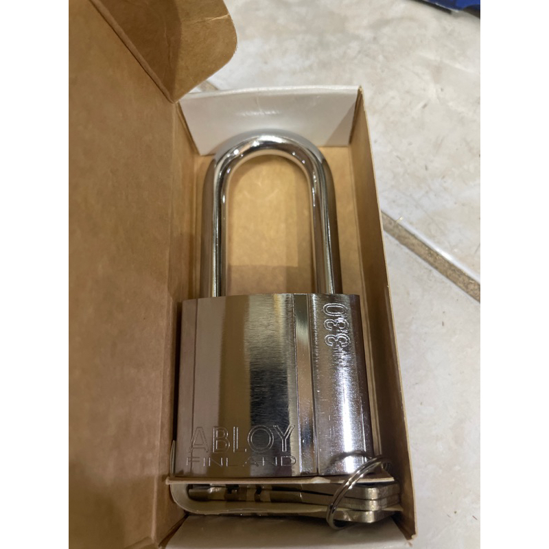 Abloy Finland Padlock PL330/50 Pad Lock | Shopee Philippines