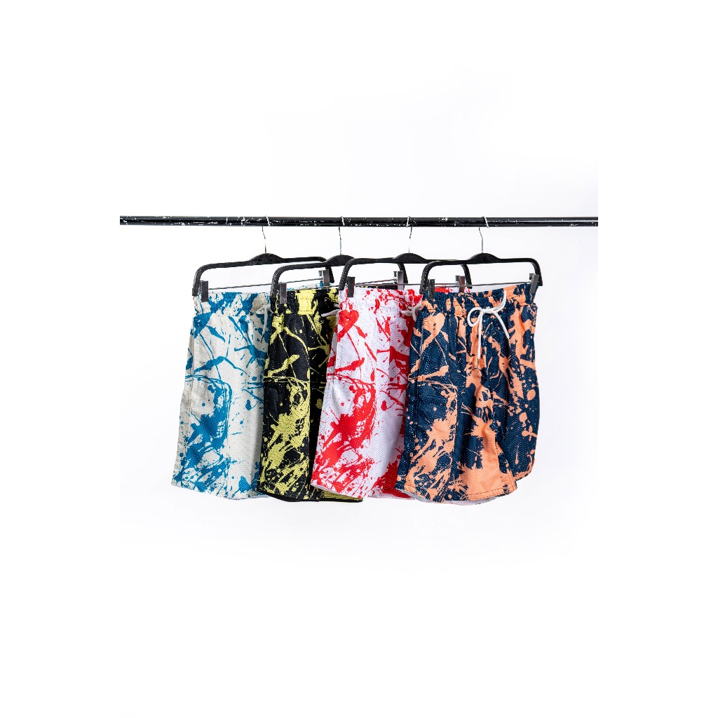 PRINTISM PLAINS • SPLATTER • FULL DYE SUBLIMATION SHORTS | Shopee ...