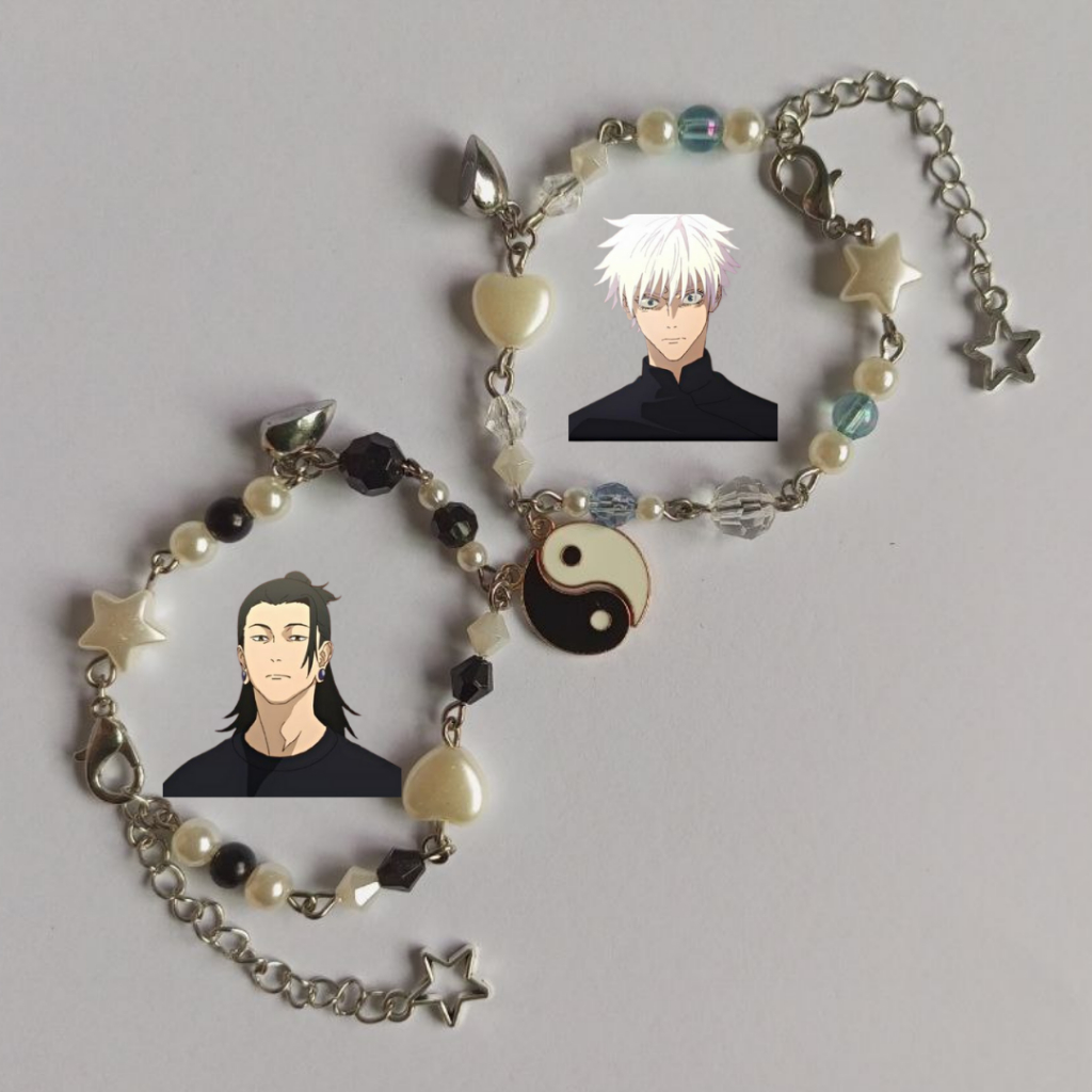 SATOSUGU Couple Friendship Matching Bracelet JJK Jujutsu Kaisen Gojo ...