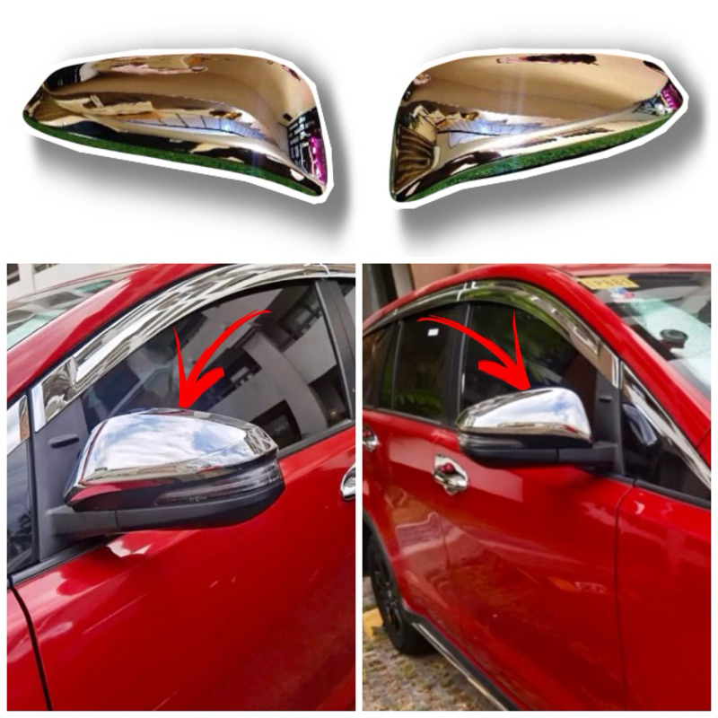Toyota Innova 2016 - 2025 Side Mirror Cover Chrome | Shopee Philippines