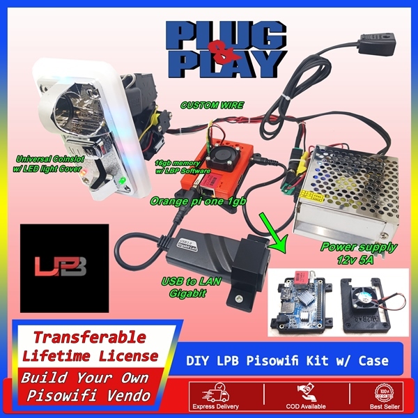 DIY | Pisowifi Kit | with Case and Fan | with LPB License | LPB ...