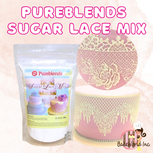 EDIBLE Pureblends Sugar Lace Mix 200g | EDIBLE Sugar Lace powder ...