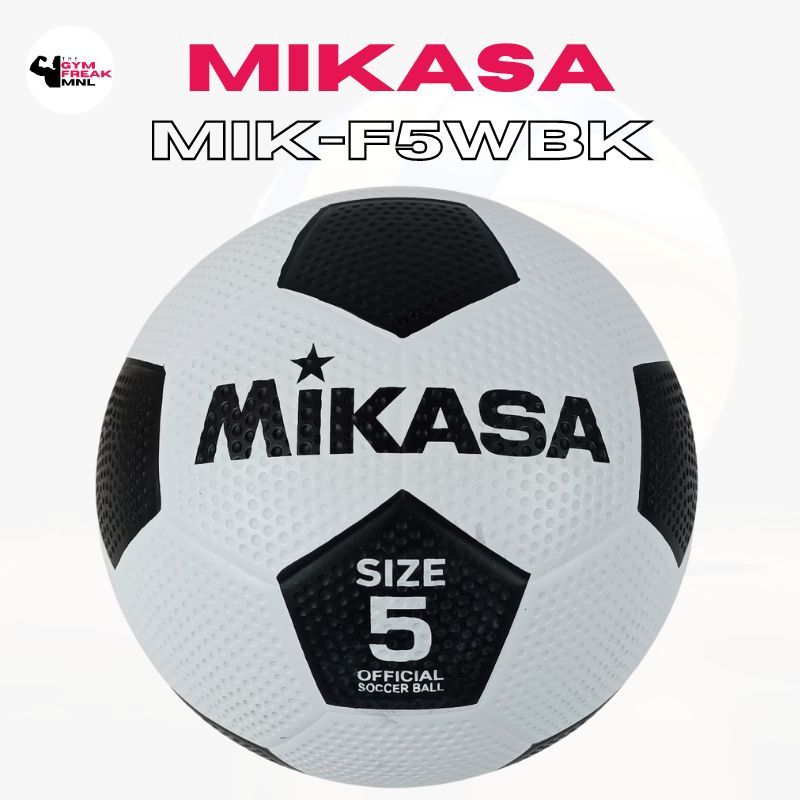 Mikasa Rubber Football Soccerball MIK-F5WBK | Shopee Philippines