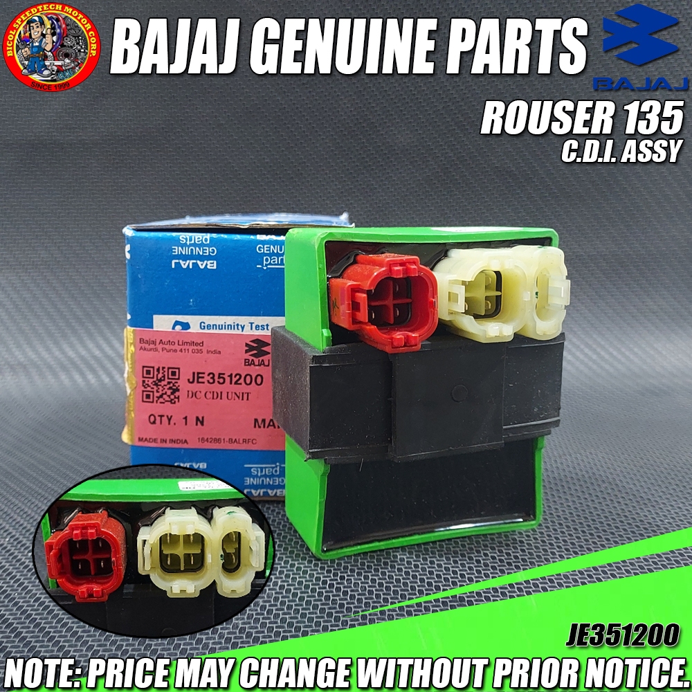 ROUSER 135 CDI ASSY (GENUINE: JE351200) | Shopee Philippines