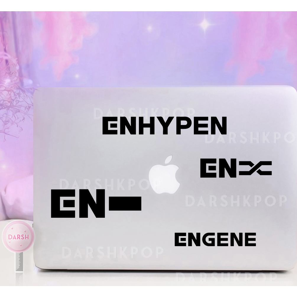 Enhypen Engene Logo Waterproof Car Decals Motor Tumbler Vinyl Stickers | Shopee Philippines