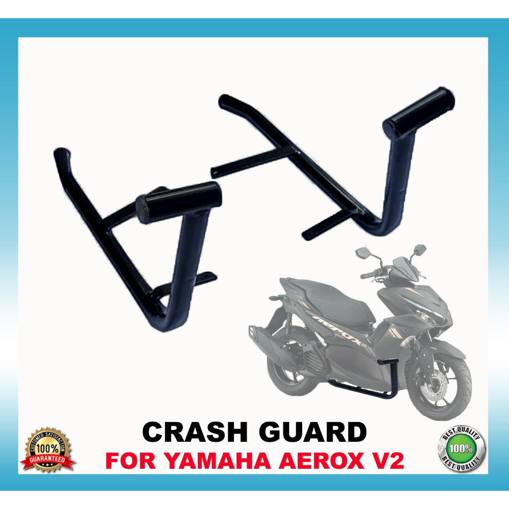 Motorcycle CRASH GUARD for ADV150, ADV160, NMAX V1/V2, AEROX V1 & V2 & PCX160, Protective Bump ...