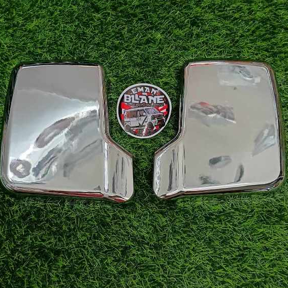 CHROME Side Mirror Cover for Multicab Transformer Vans DA63, DA64V ...