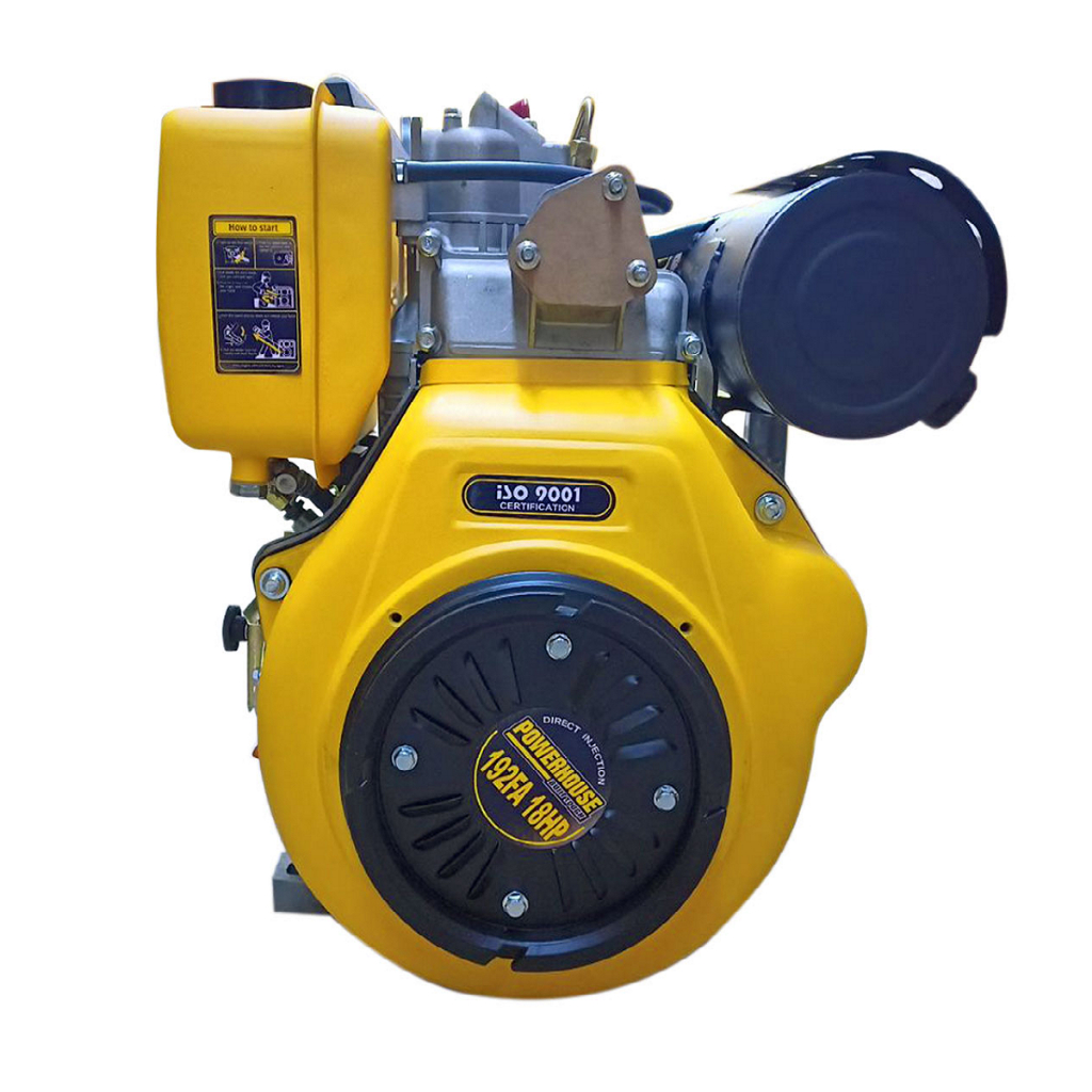 POWERHOUSE 18HP Industrial Diesel Standard Speed Engine 3,600RPM 18HP ...