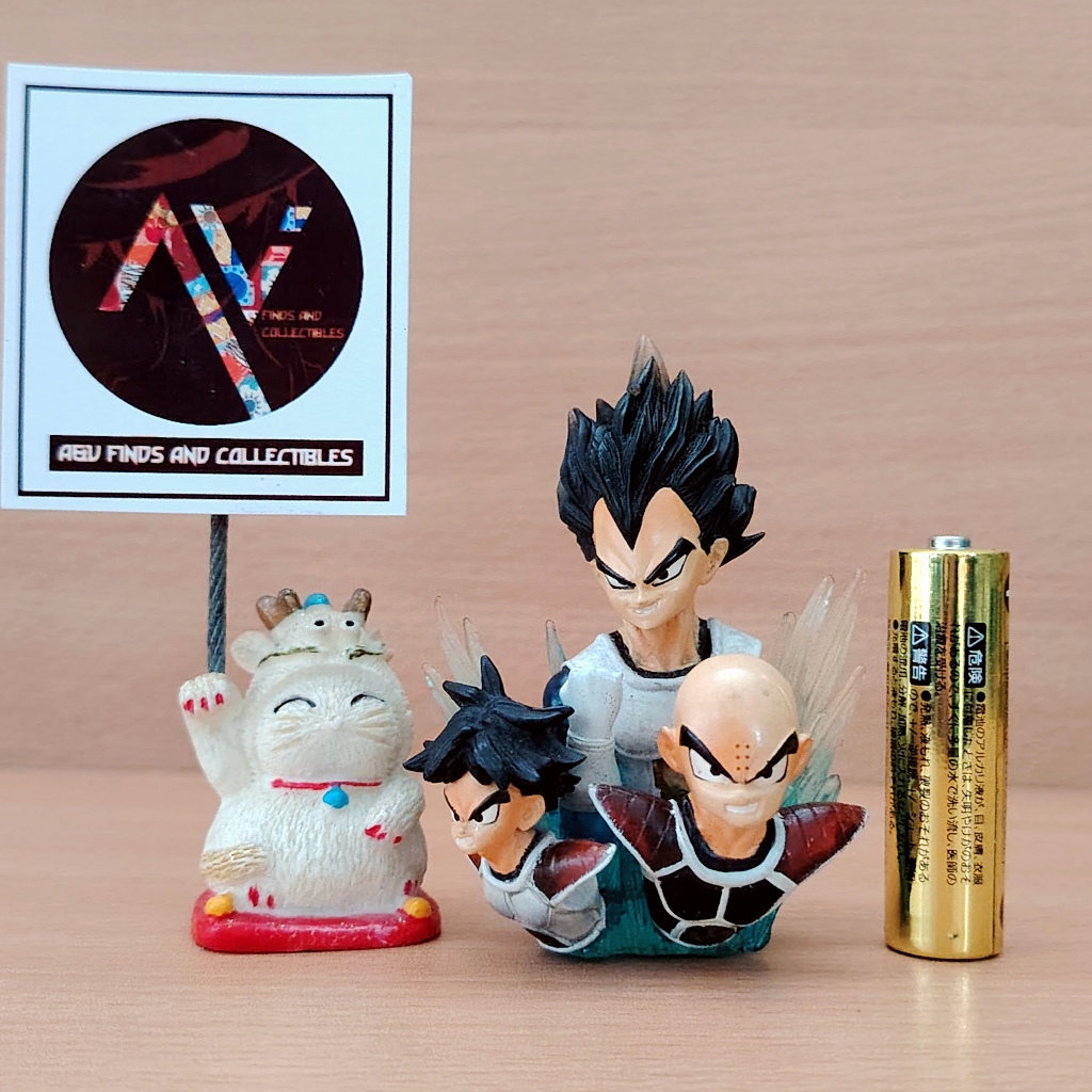[ AUTHENTIC ] Dragon Ball Z DBZ_Vegeta Gohan Krillin Mascot Figure ...