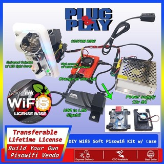 DIY | Pisowifi Kit | with Case and Fan | with WIFI5 License | WIFI5 ...
