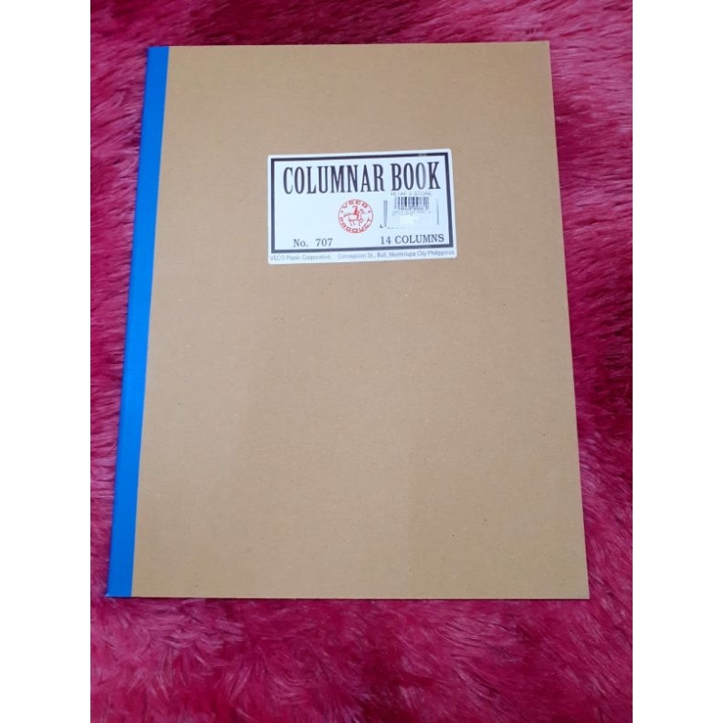 VECO COLUMNAR BOOK (3 TO 14 COLUMN) | Shopee Philippines