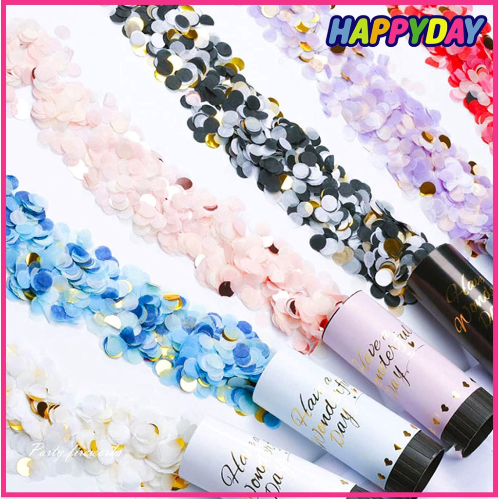 Colored Confetti Popper Spring Loaded 1221xx | Shopee Philippines