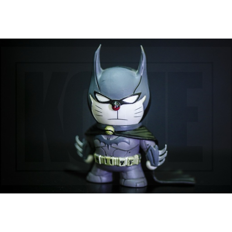 Doraemon Cosplays as Batman Art Toy Figure by DoraCos x PandaBox ...